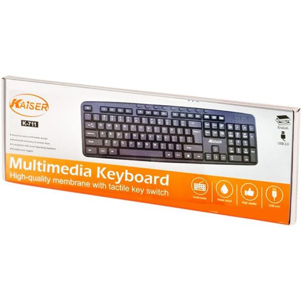 کیبورد بی سیم کایزر مدل Kaiser K-7 11 | پارسا کامپیوتر